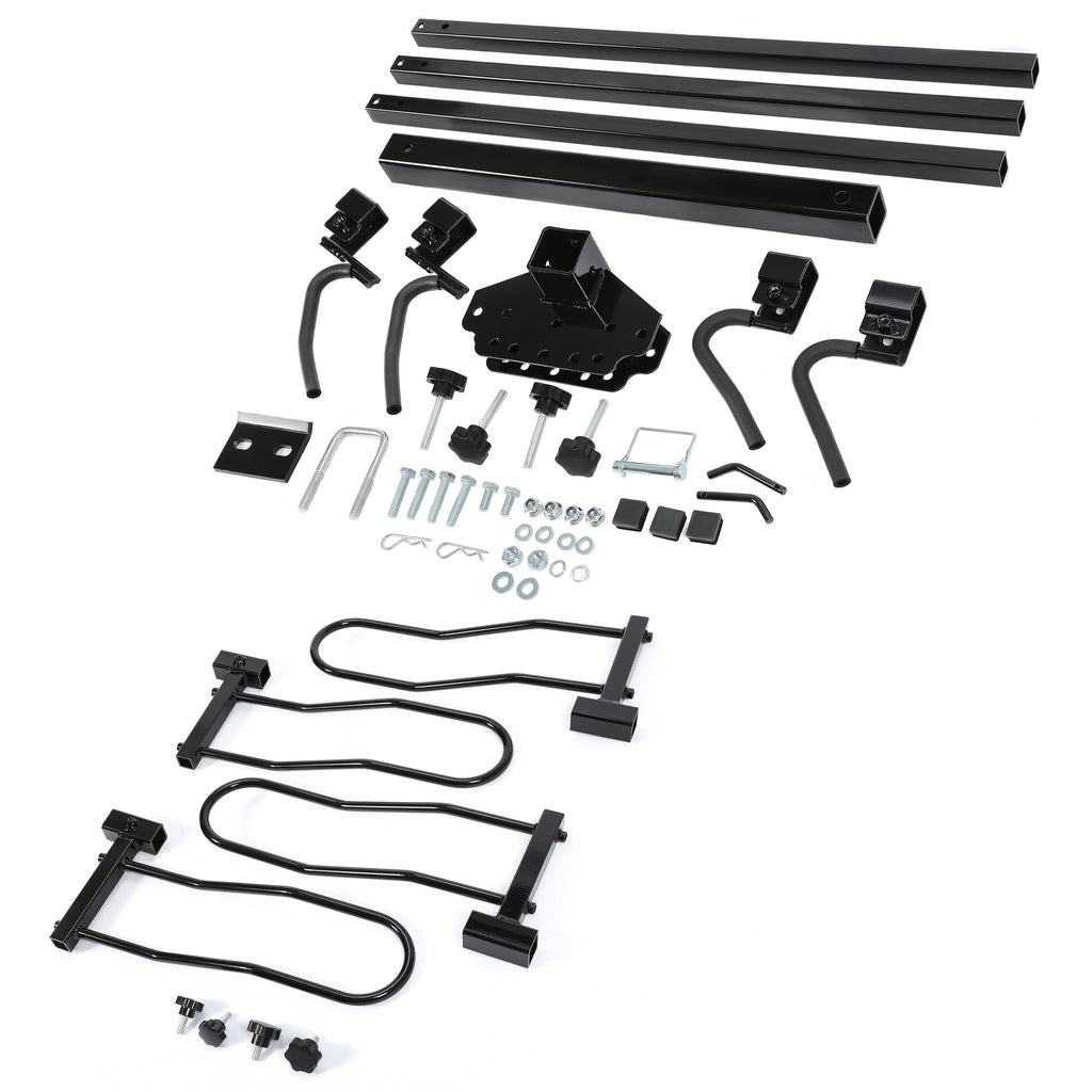 2-Bike Platform Style Bicycle Rider Hitch Mount Carrier Rack Sport ...