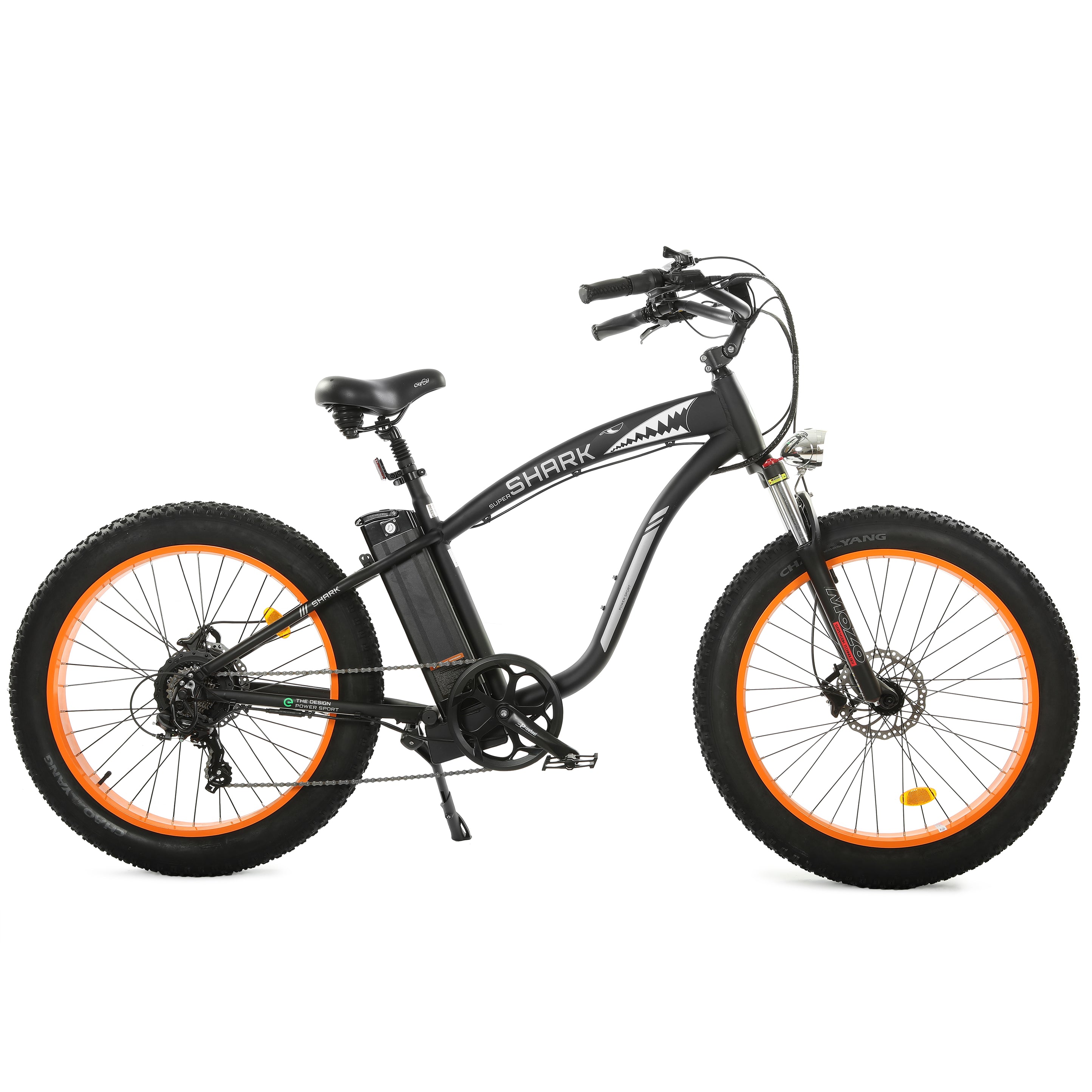 ECOTRIC Hammer Fat Tire Beach Snow Bike | Electric Mountain Bike ...