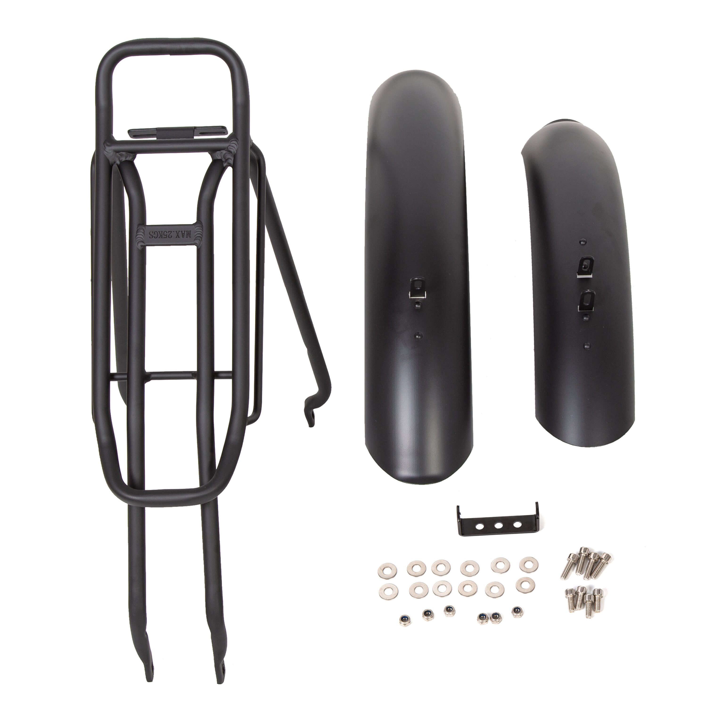 rear rack and fenders for 26inch fat beach snow bike and Rocket – Ecotric